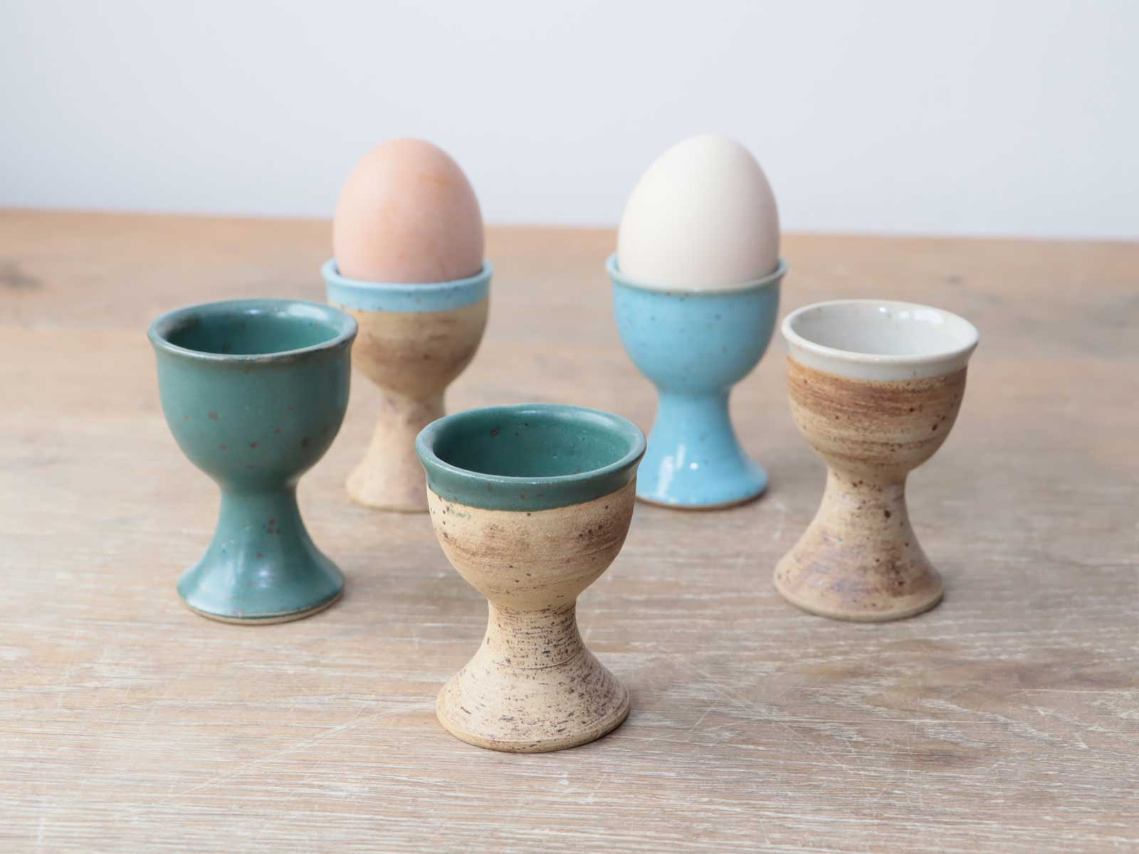Eierbecher aus Keramik handgetöpfert kaufen | Alte Schmiede